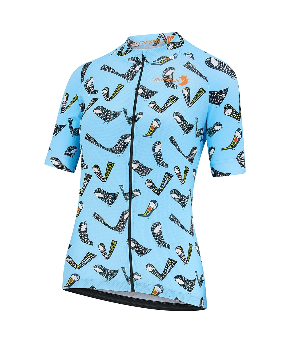 VeloVixen Short Sleeve Cycling Jersey – Birds – VeloVixen – Home of Women's Cycling